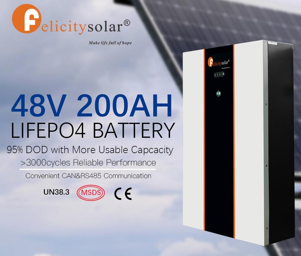 Felicity 10kwh Lithium Battery 48V - Maypatronic
