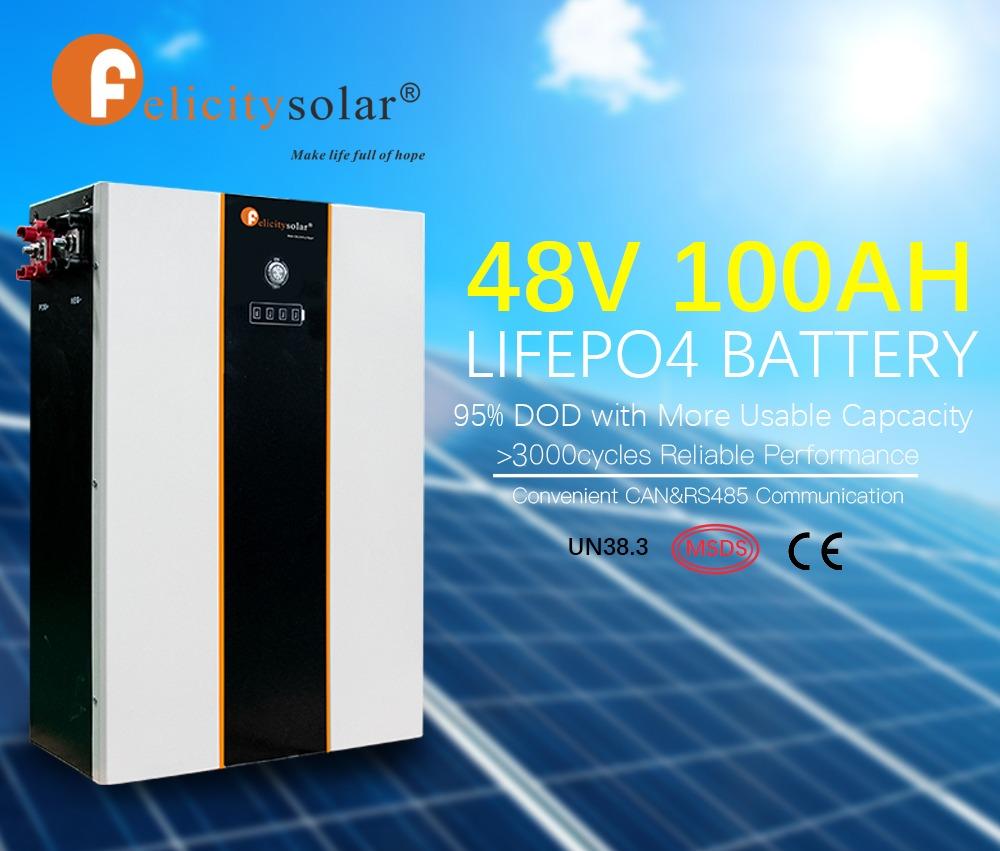 Felicity 5kwh Lithium Battery 48V - Maypatronic
