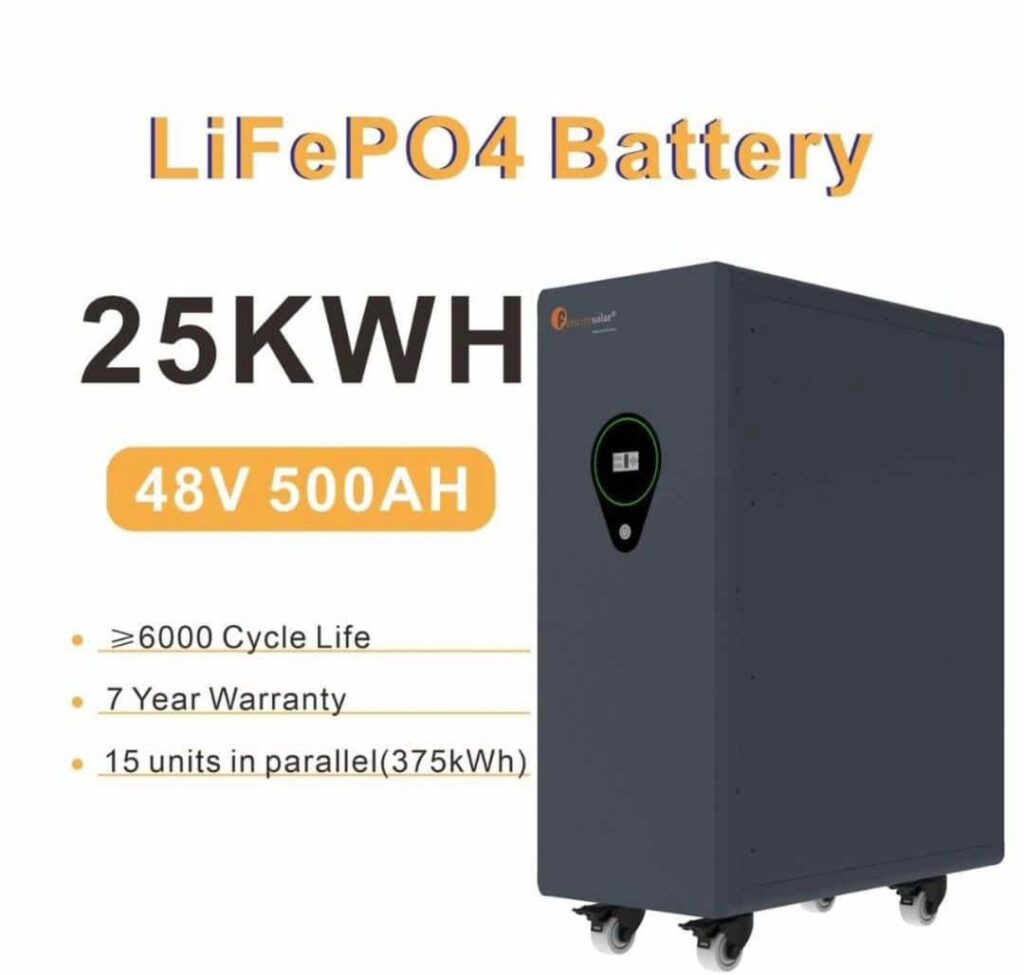 Felicity 25kWh Lithium Battery - 7 Year Warranty (Maypatronic)