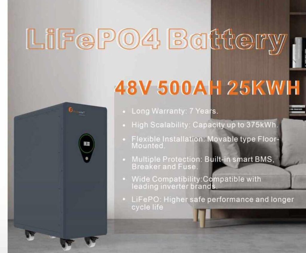 Felicity 25kWh Lithium Battery - 7 Year Warranty (Maypatronic)